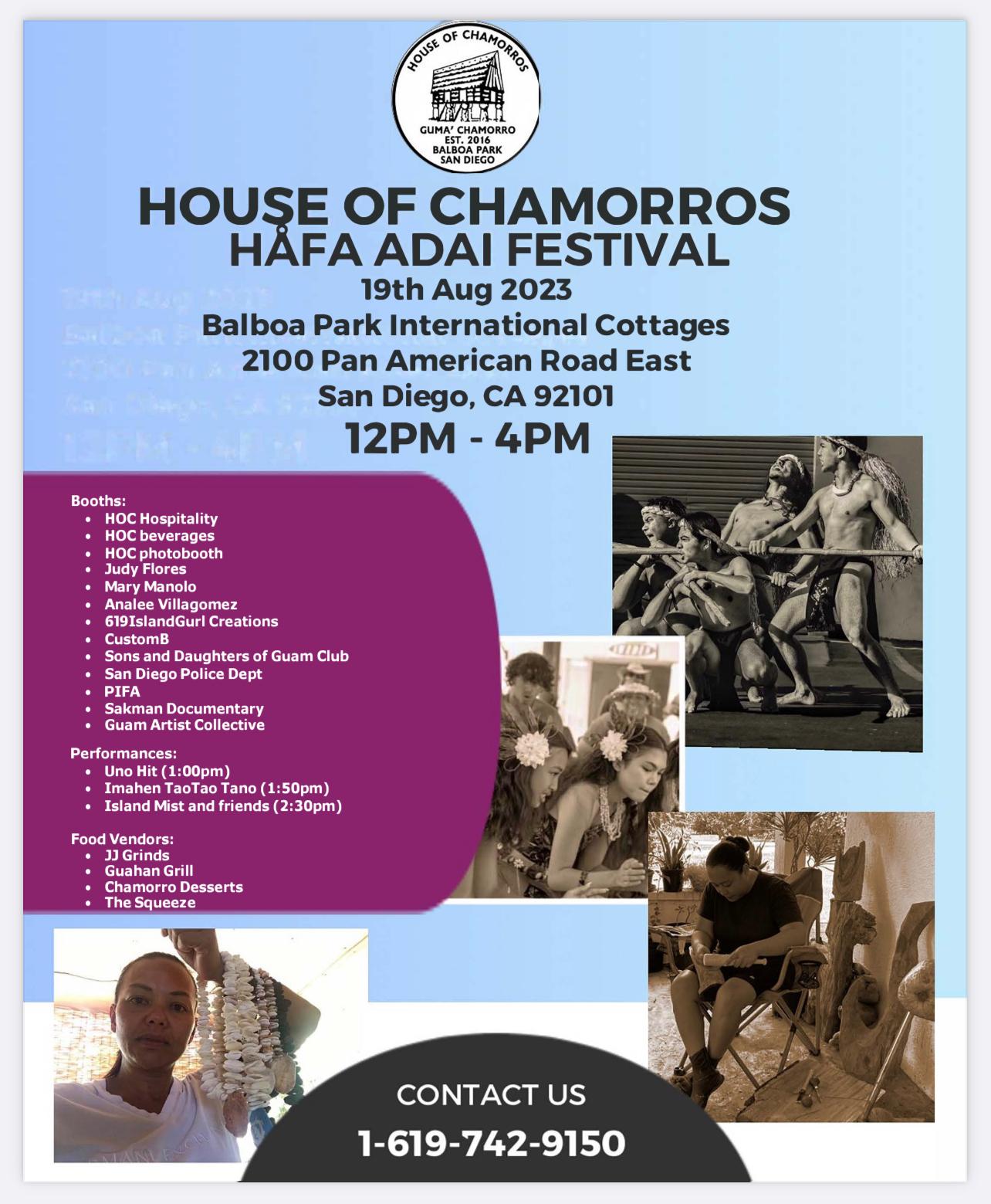 Håfa Adai Festival at Balboa Park - The House of Chamorros